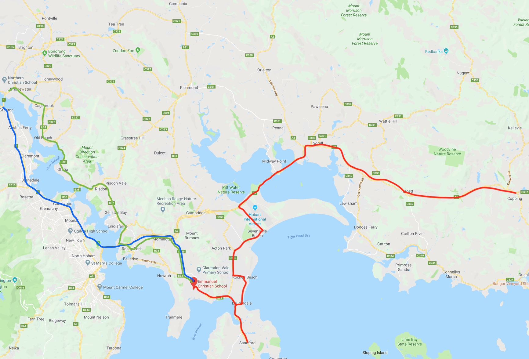 Emmanuel Christian School | Bus Service