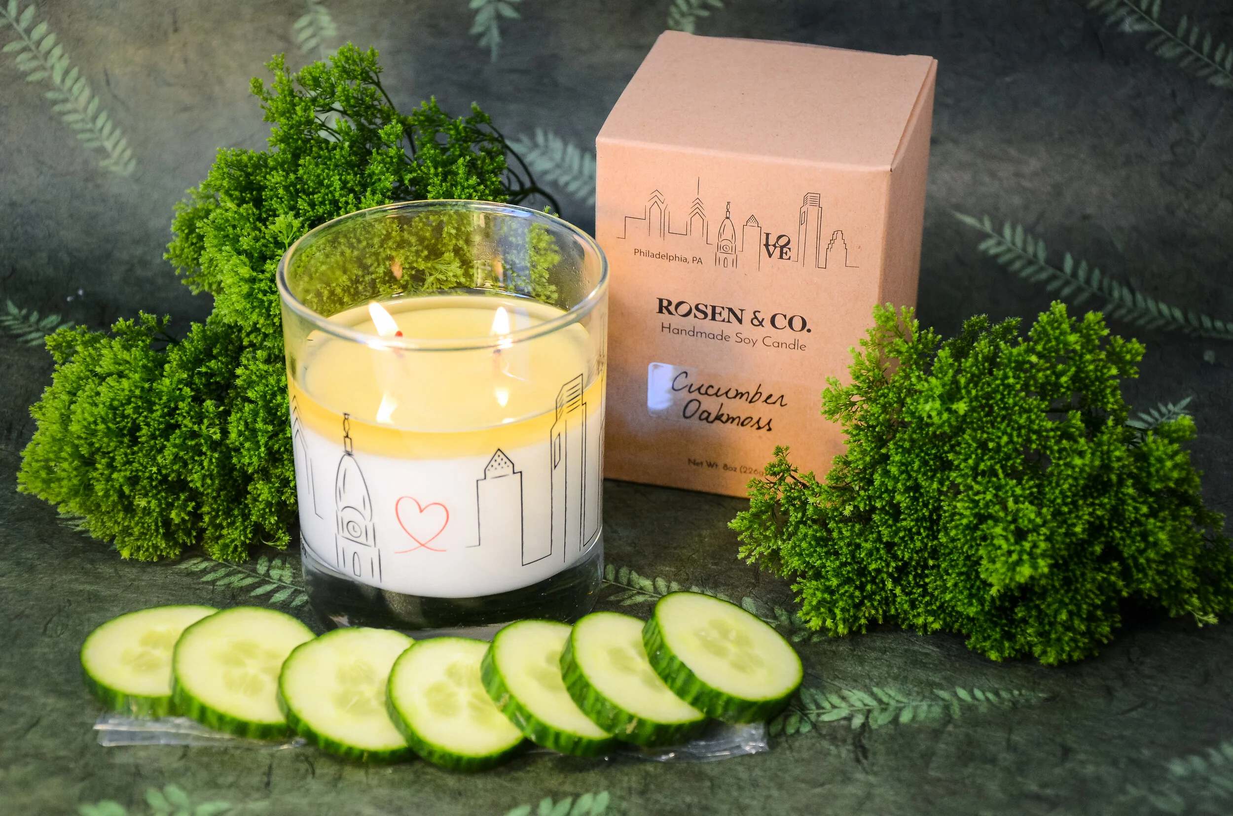 Signature Glass Collection — Rosen & Co. Candles