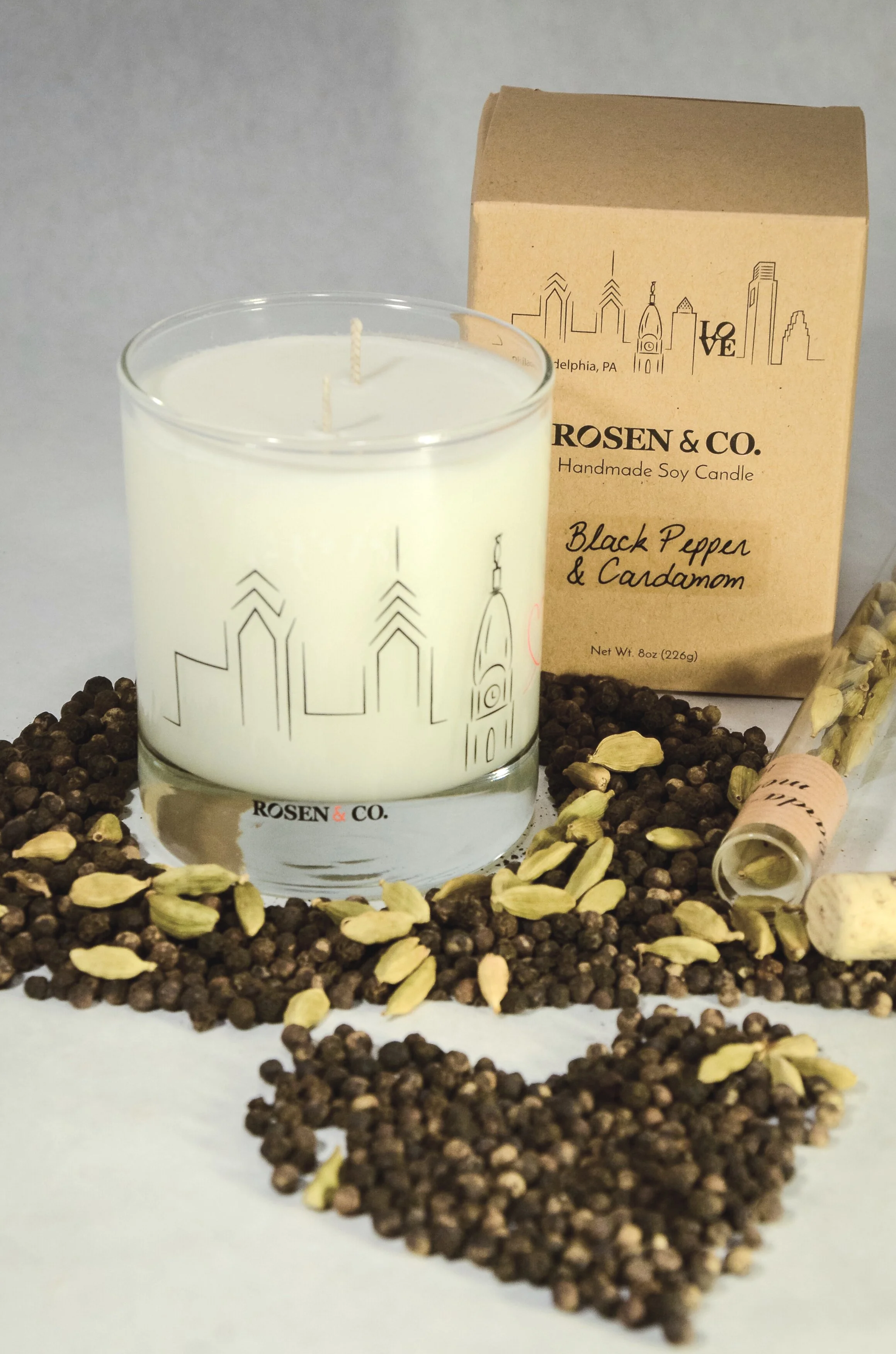 Signature Glass Collection — Rosen & Co. Candles