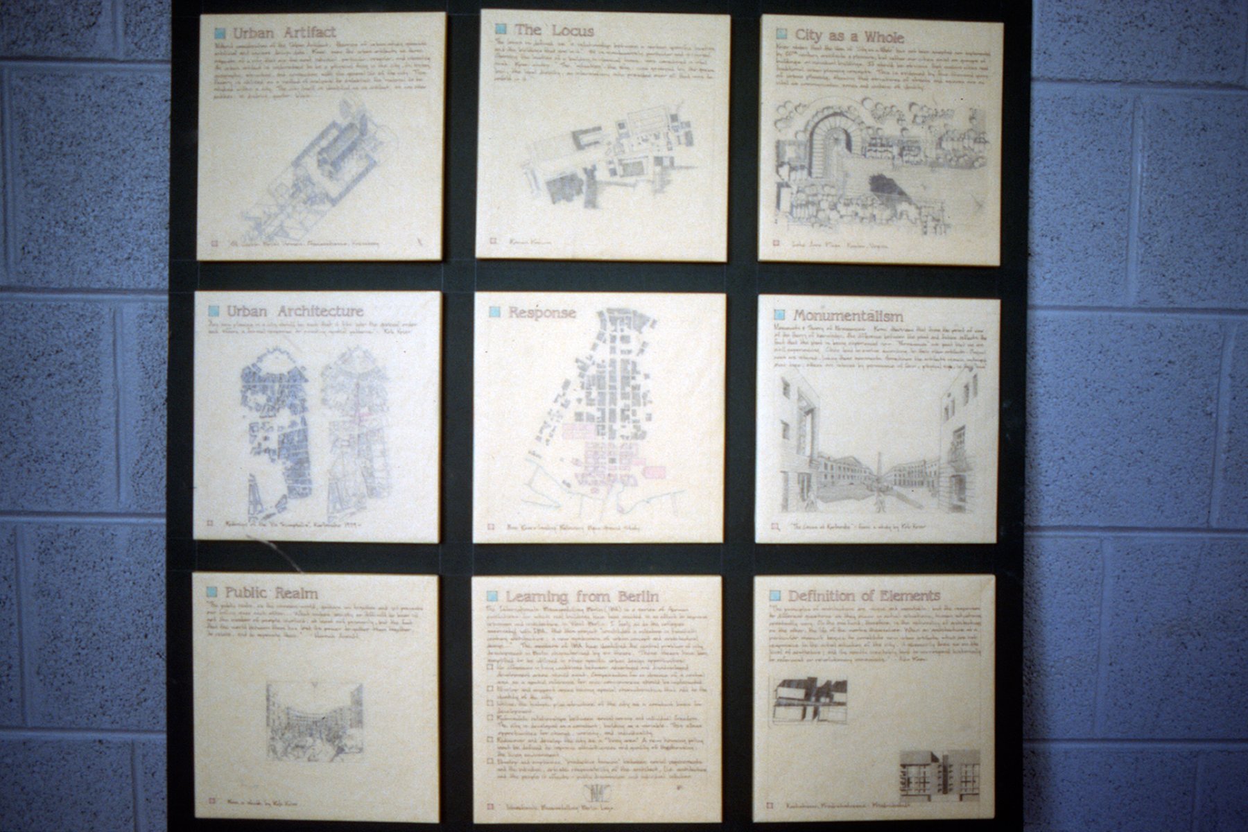 1985 Retrospective Page — Chattanooga Design Studio