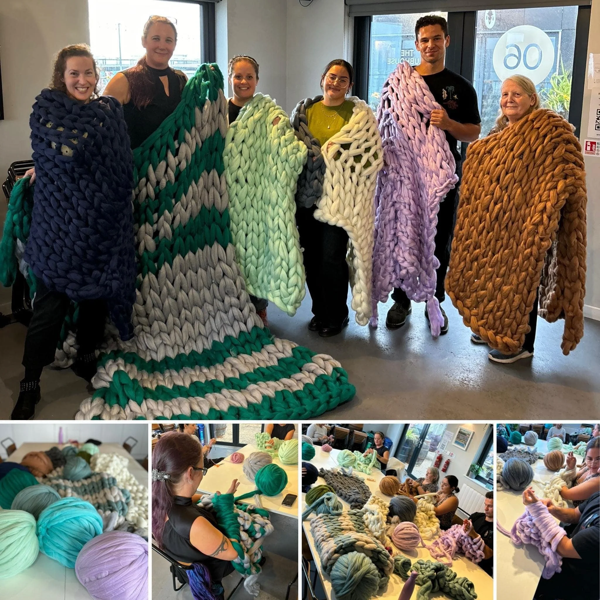 New Golden Edition Yarn is Here! Plus, The Knitting & Stitching Show and Arm Knitting Workshops ...