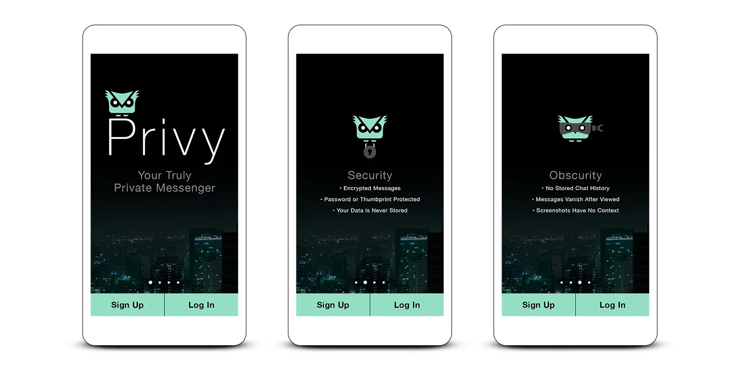 Privy Mobile App — Ridge's Work