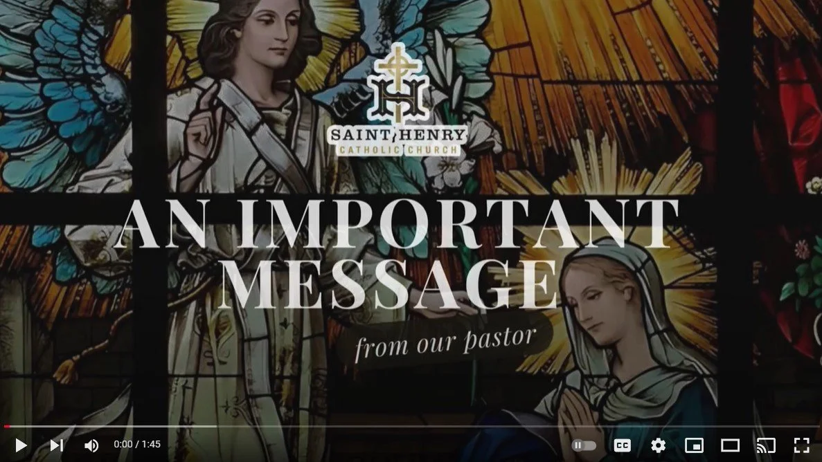 2025 Stewardship Pledge — Saint Henry Catholic Church