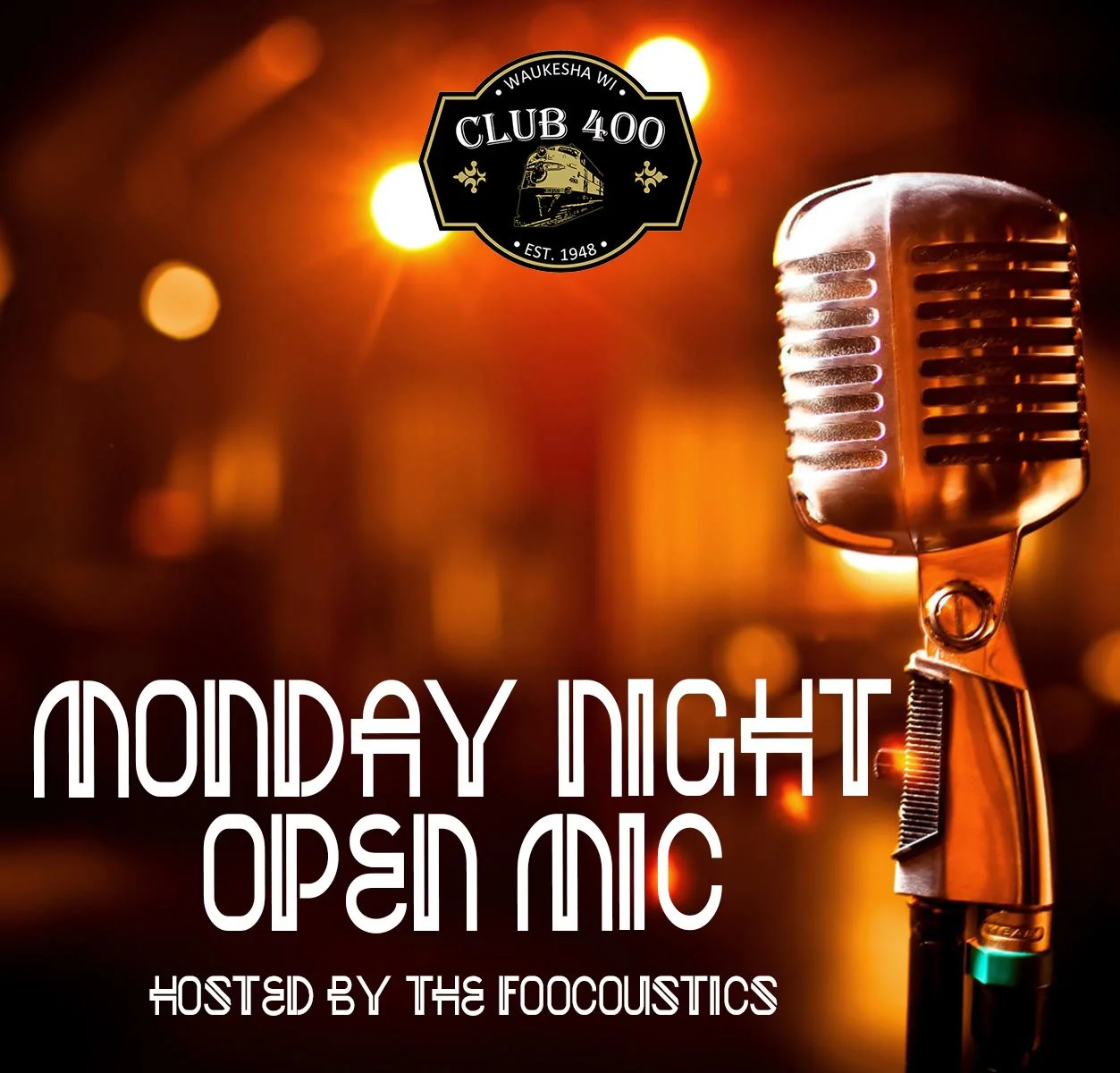 Upcoming Events at Waukesha Club 400 — Club 400