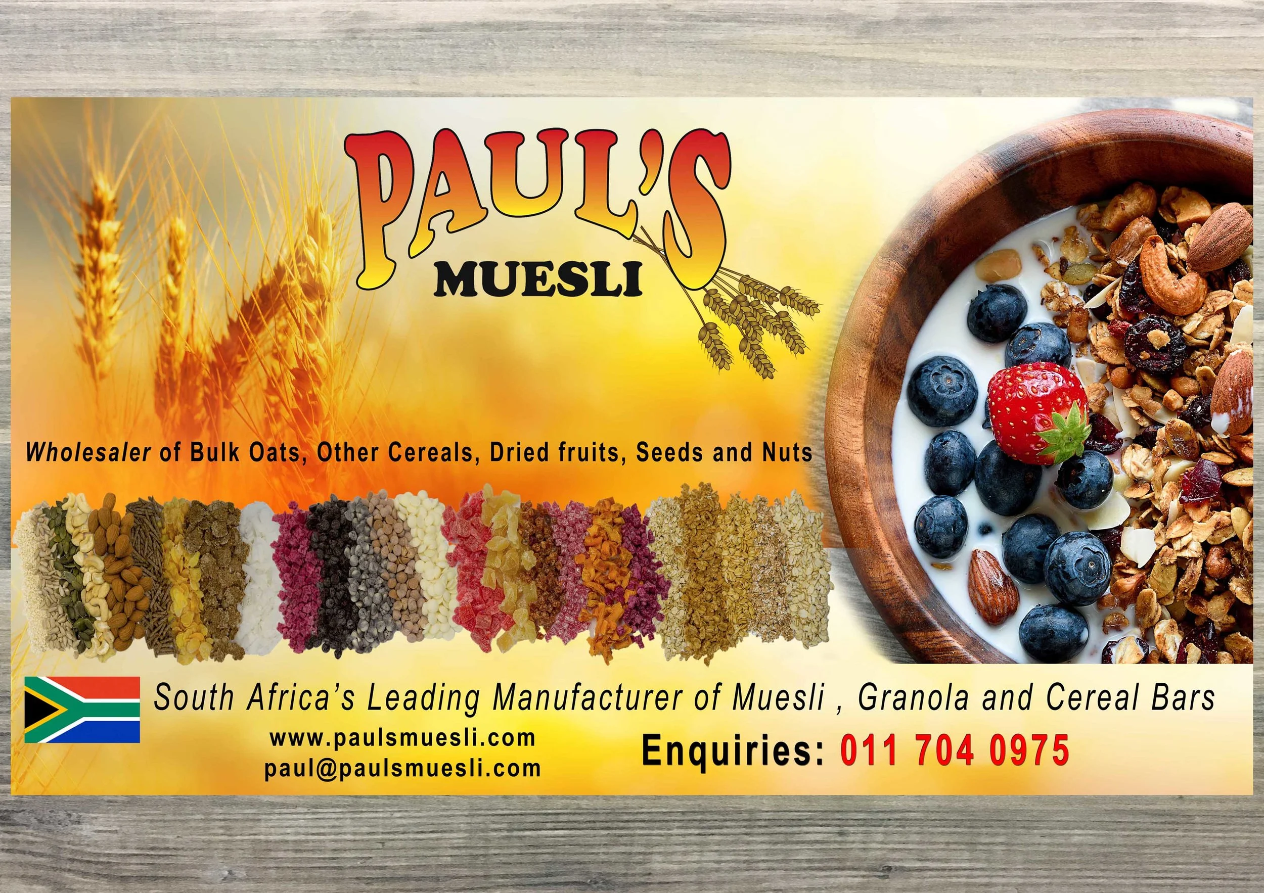PAUL'S MUESLI
