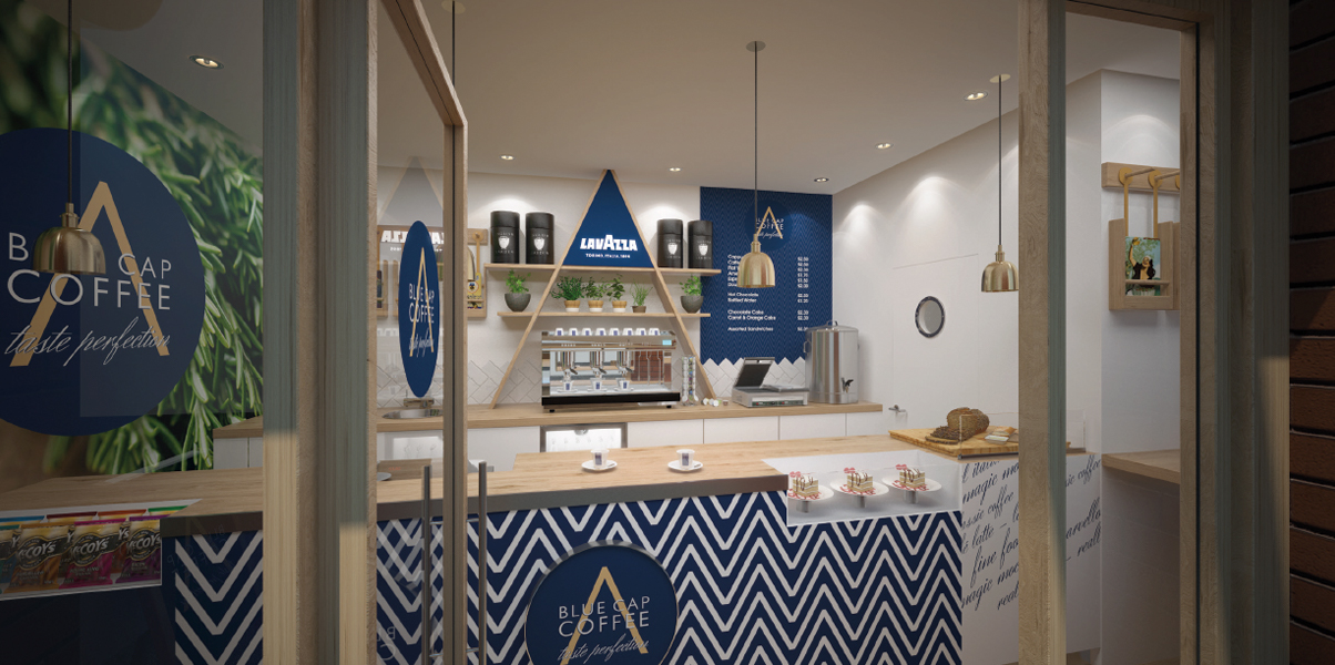 Blue Cap Coffee — Design Difference