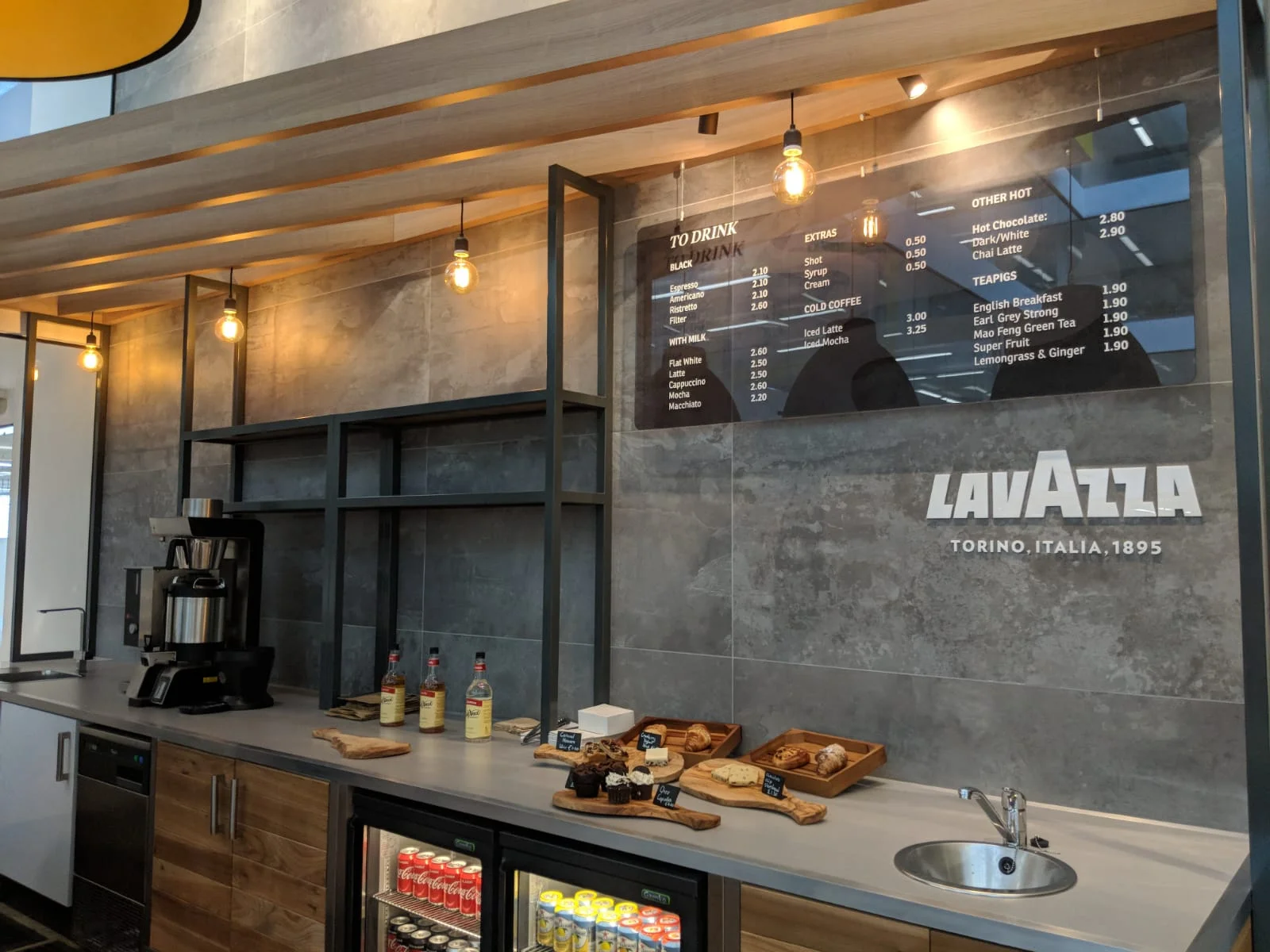 Lavazza Coffee Shop in Uxbridge — Design Difference