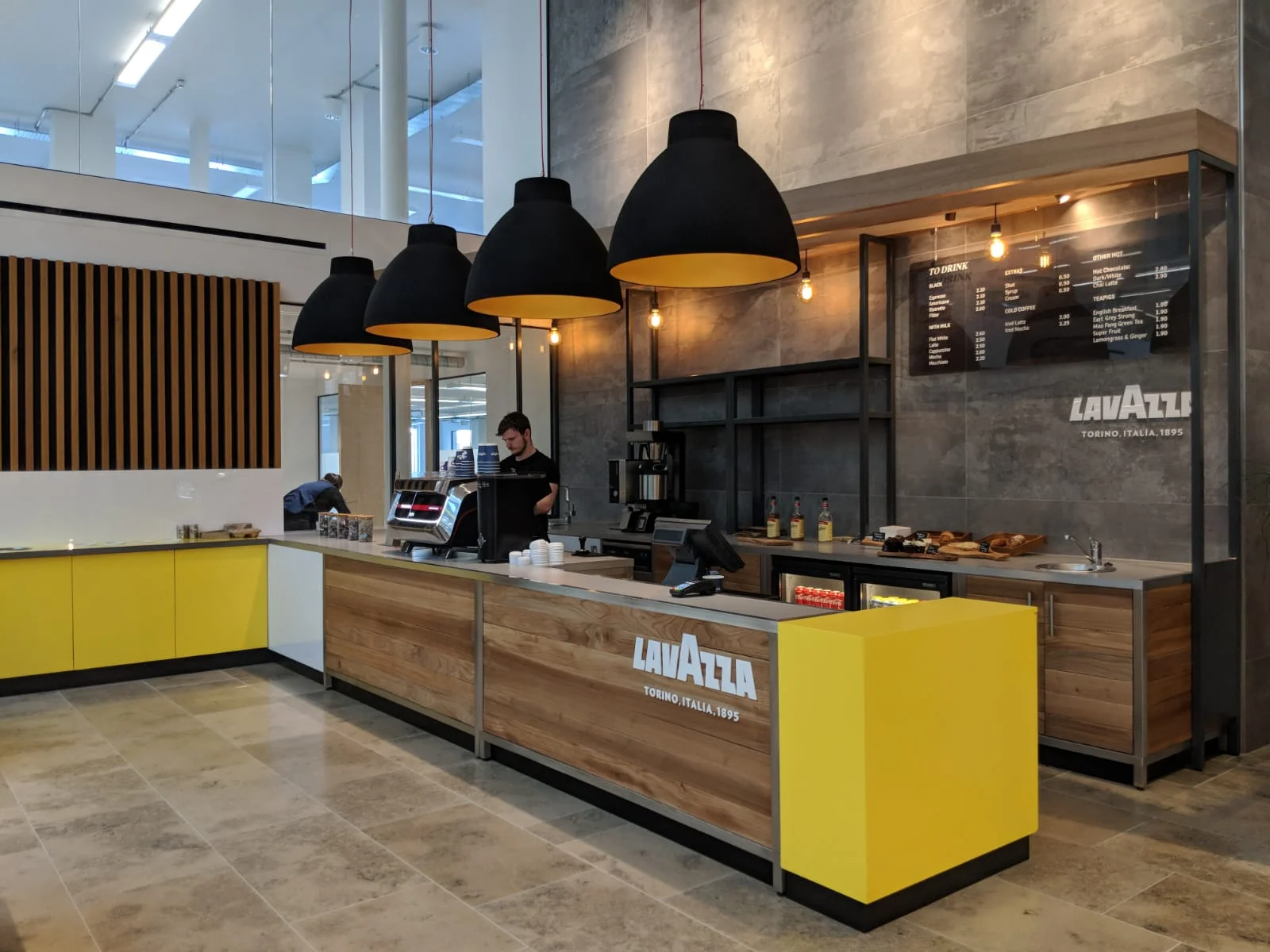 Lavazza Coffee Shop in Uxbridge — Design Difference