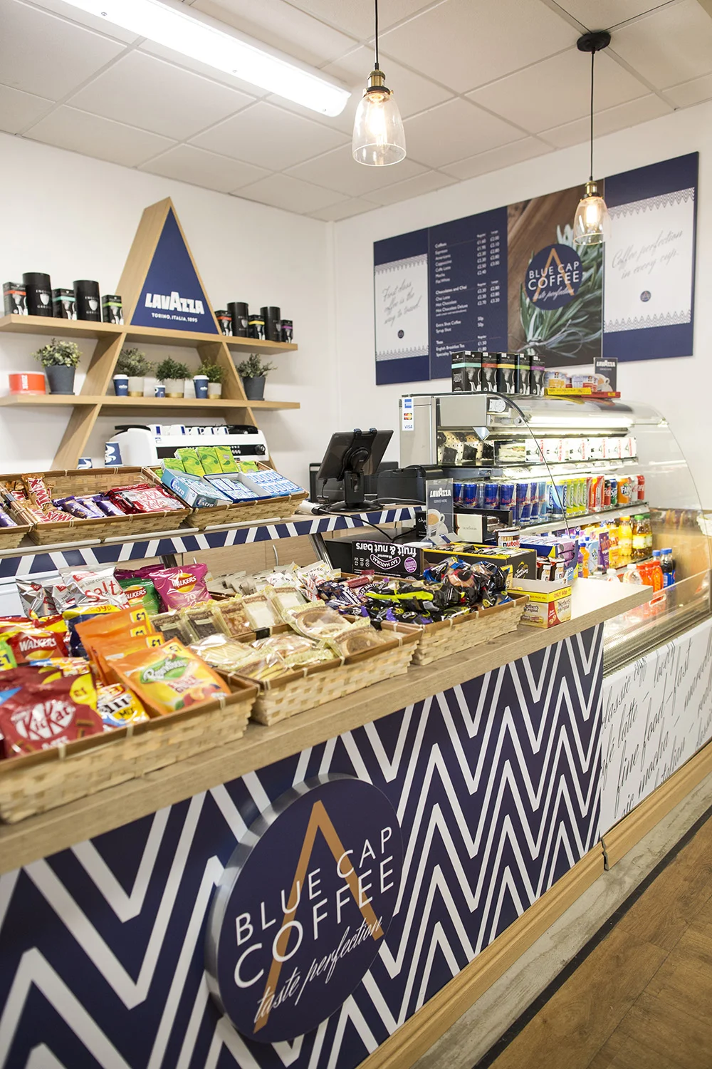 Blue Cap Coffee — Design Difference