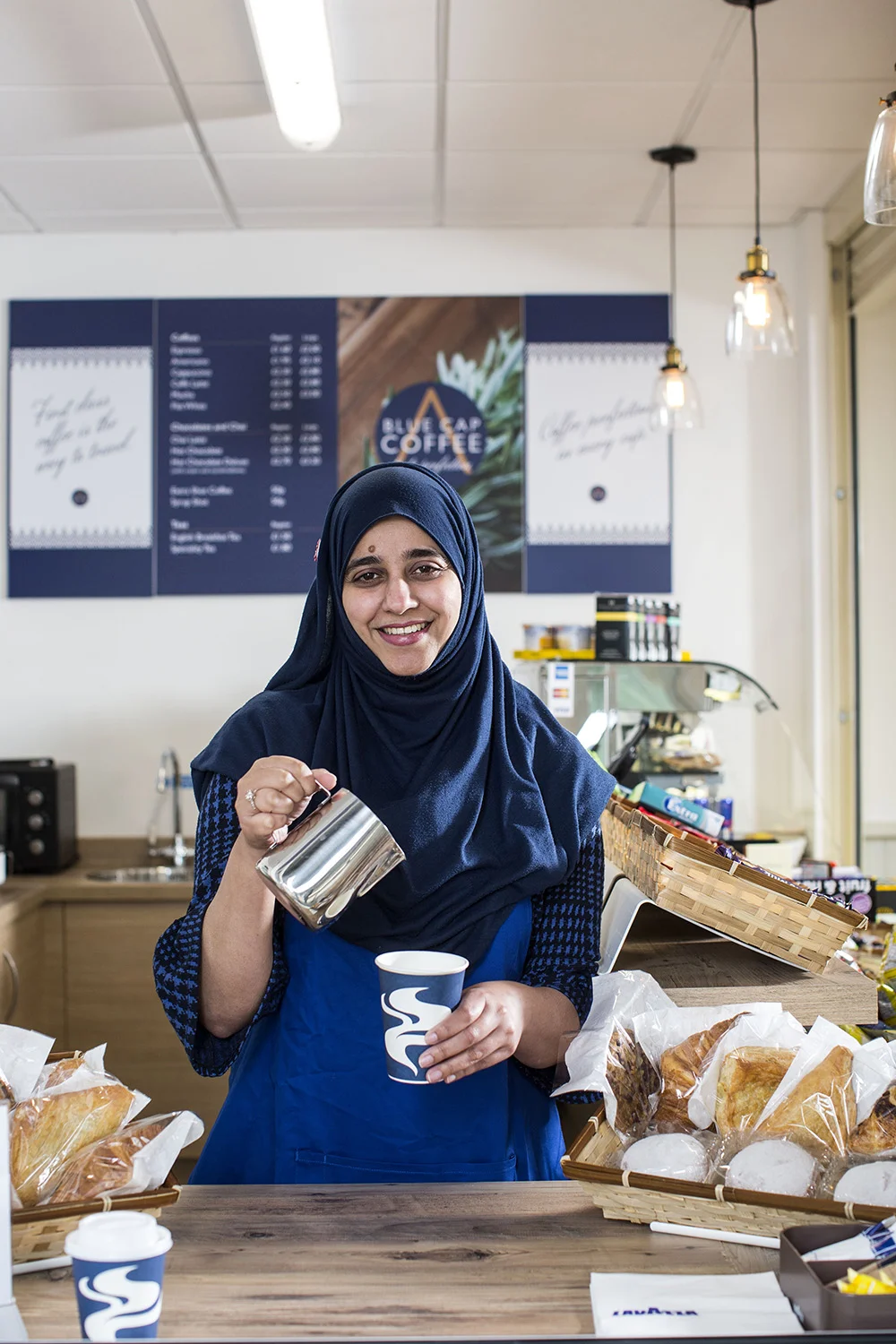 Blue Cap Coffee — Design Difference