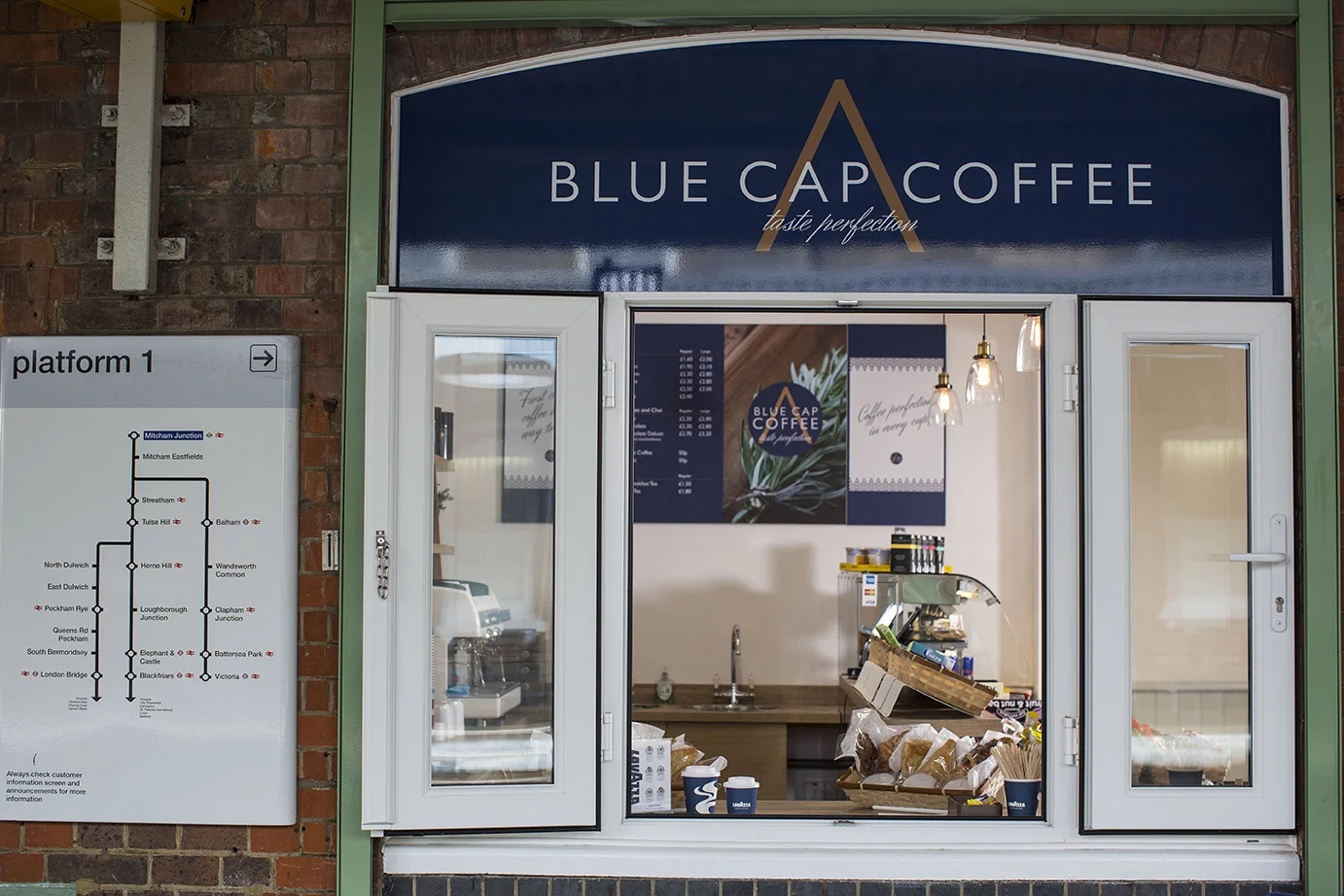 Blue Cap Coffee — Design Difference