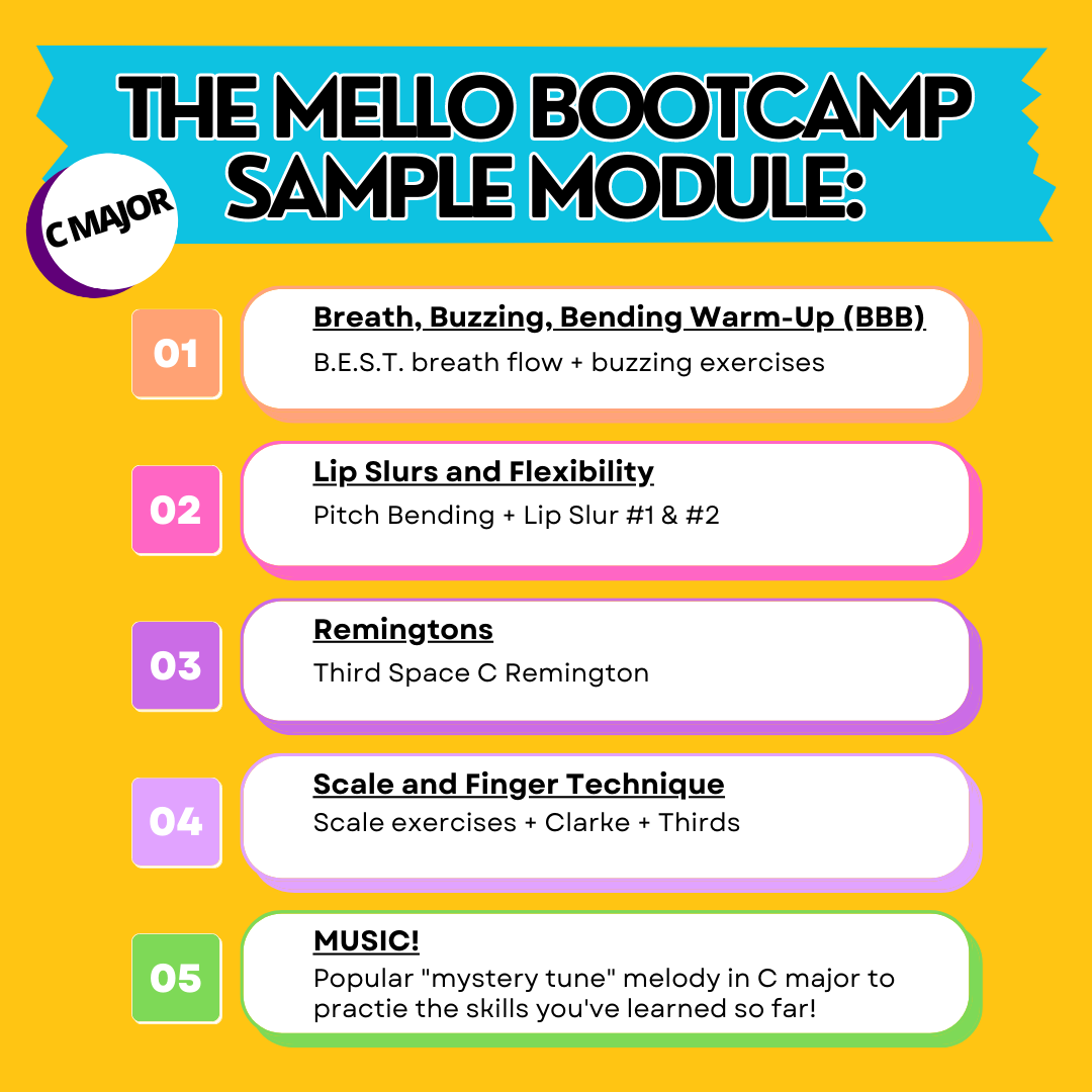 Emily Toth | French Horn and Brass Educator | Mellophone Bootcamp | Embouchure Injury Rehabilitation