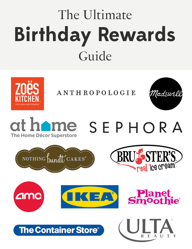 The Ultimate Birthday Rewards Guide (Updated April 2024) — The Modern ...