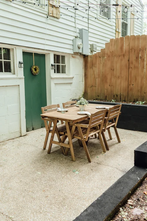 Patio Makeover REVEAL for under $750 — The Modern Renovator