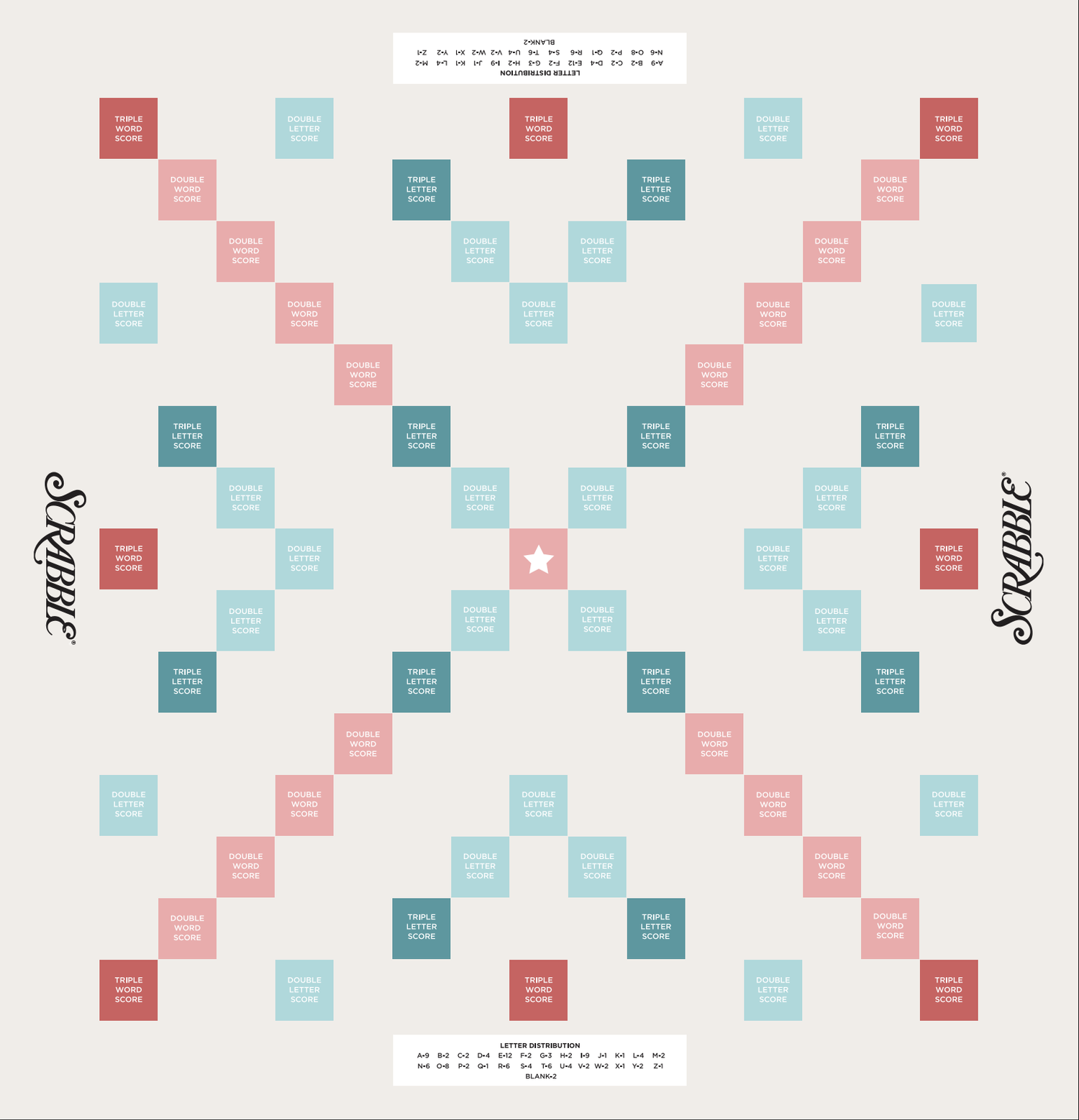 Make a Luxury Custom Scrabble Board — The Modern Renovator