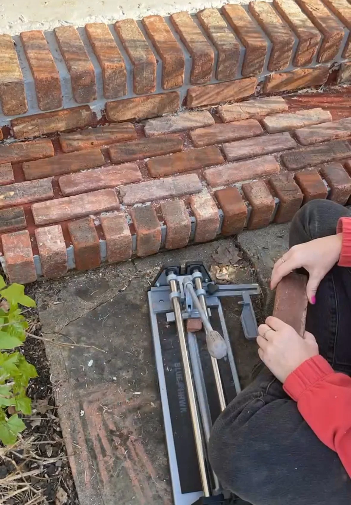 How to Install Thin Brick Pavers to your Porch — The Modern Renovator