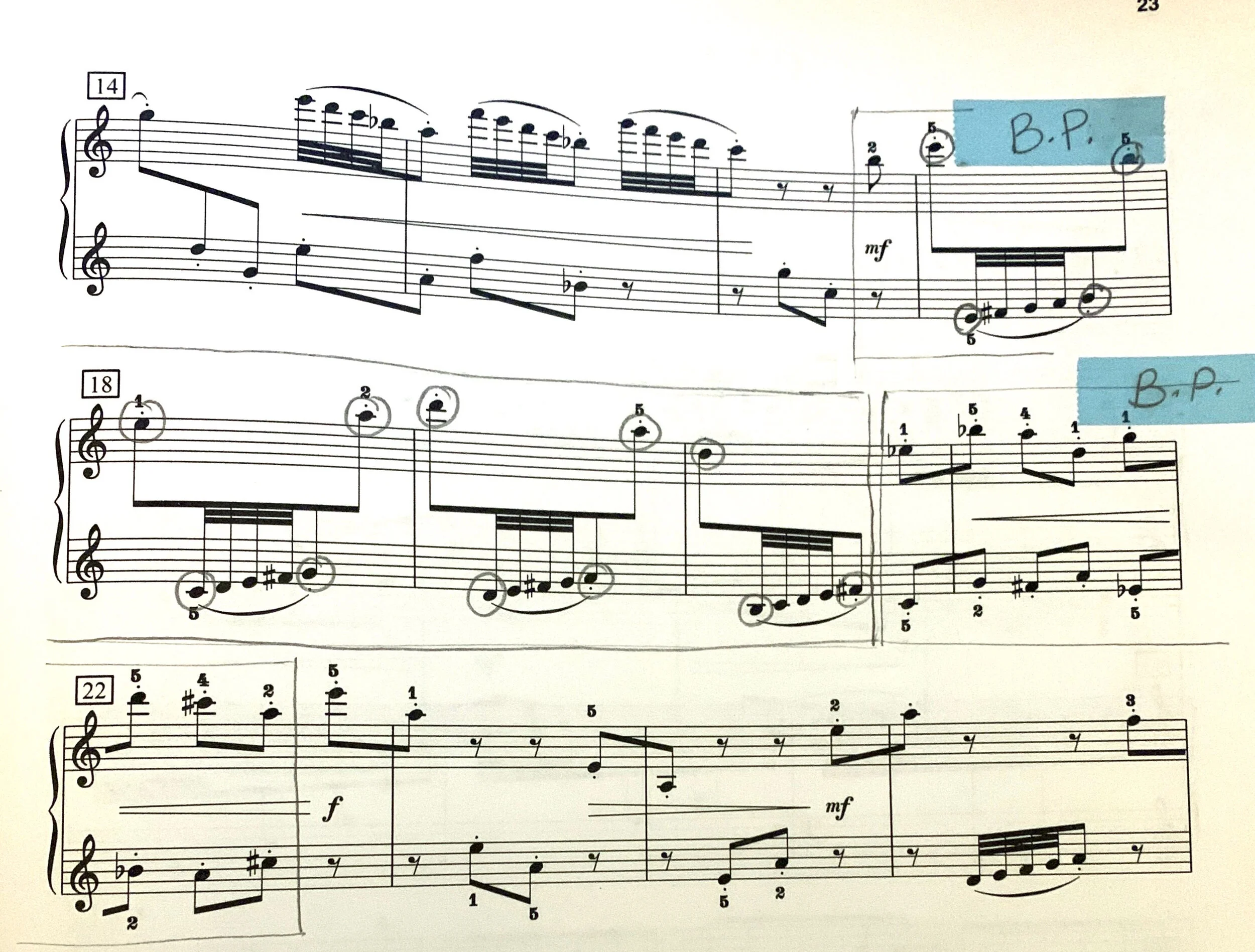 The Art of Marking Music — Ashley Wilson Piano Studio