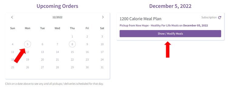 Customize a menu