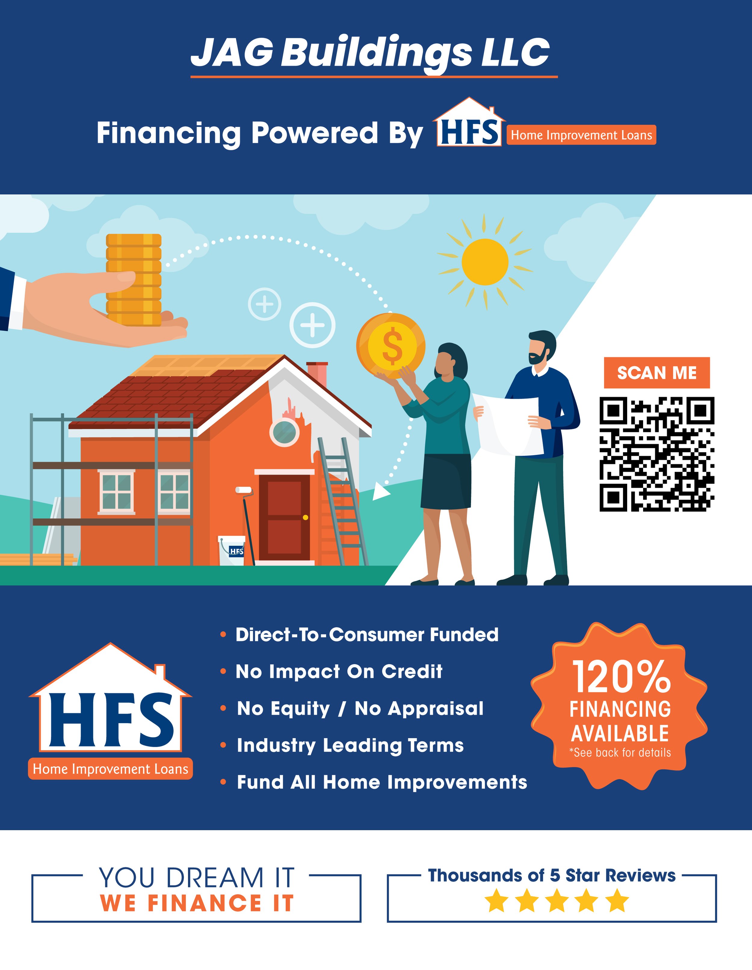 Financing — JAG Buildings