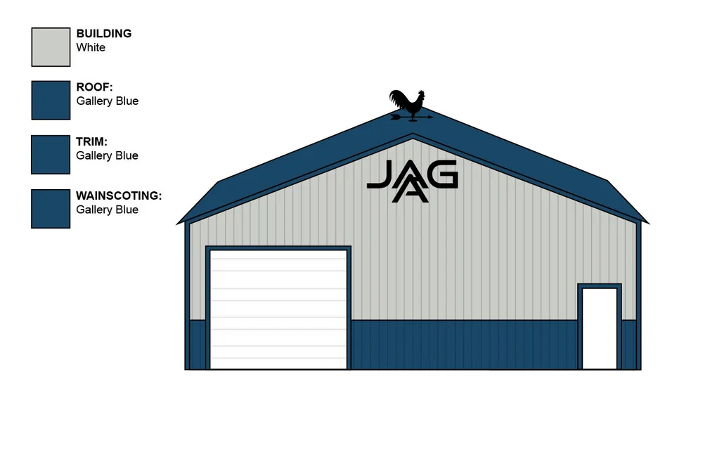 Our Color Options — JAG Buildings