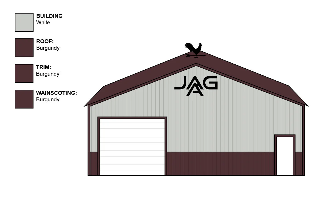 Our Color Options — JAG Buildings