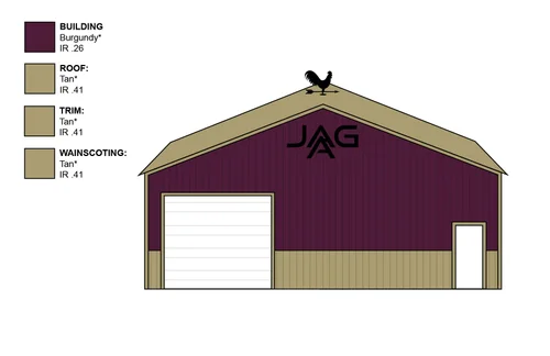 Our Color Options — JAG Buildings