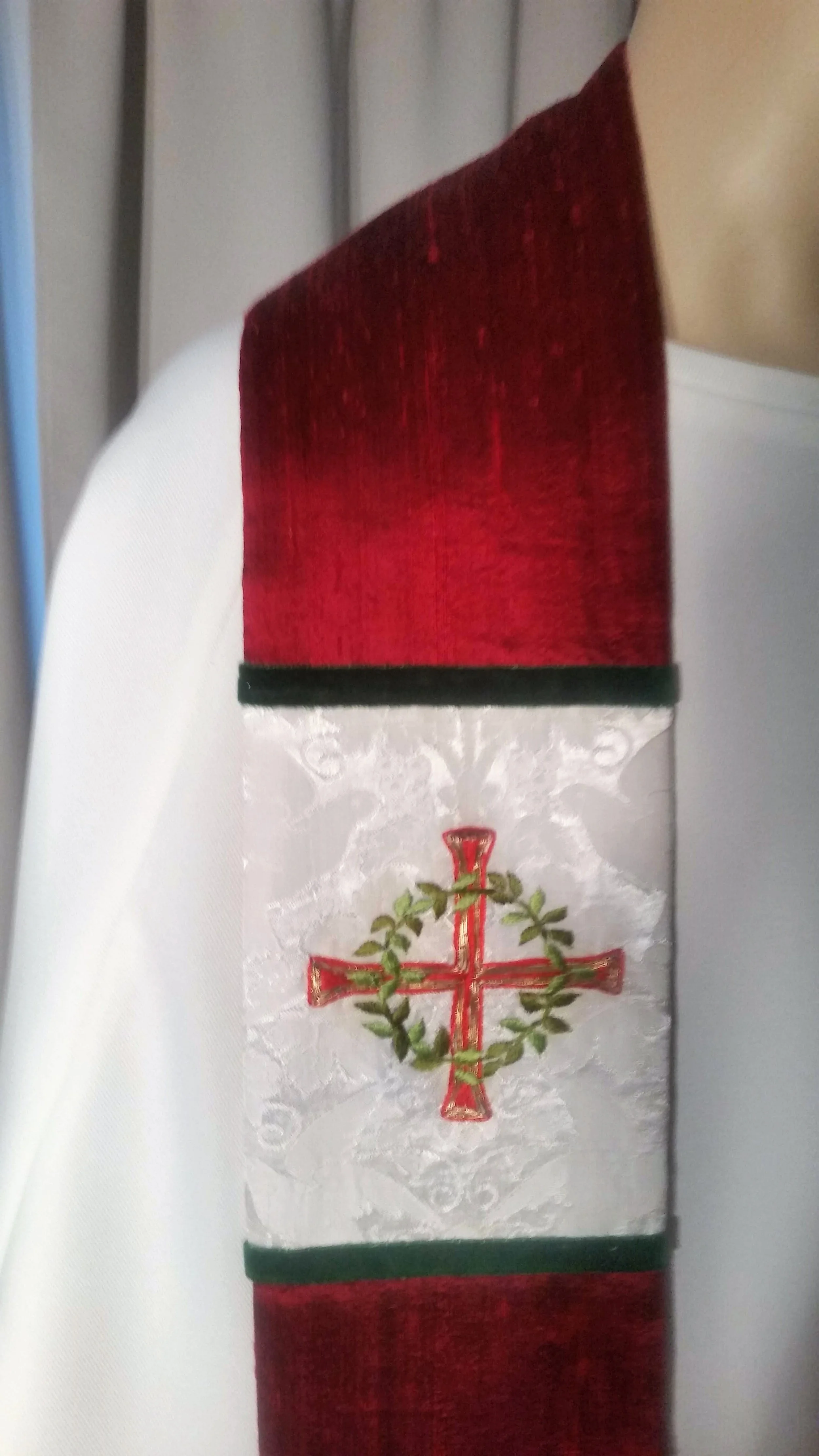 handmade priest stoles vestment stoles — Hosanna Vestments & Altar Linens