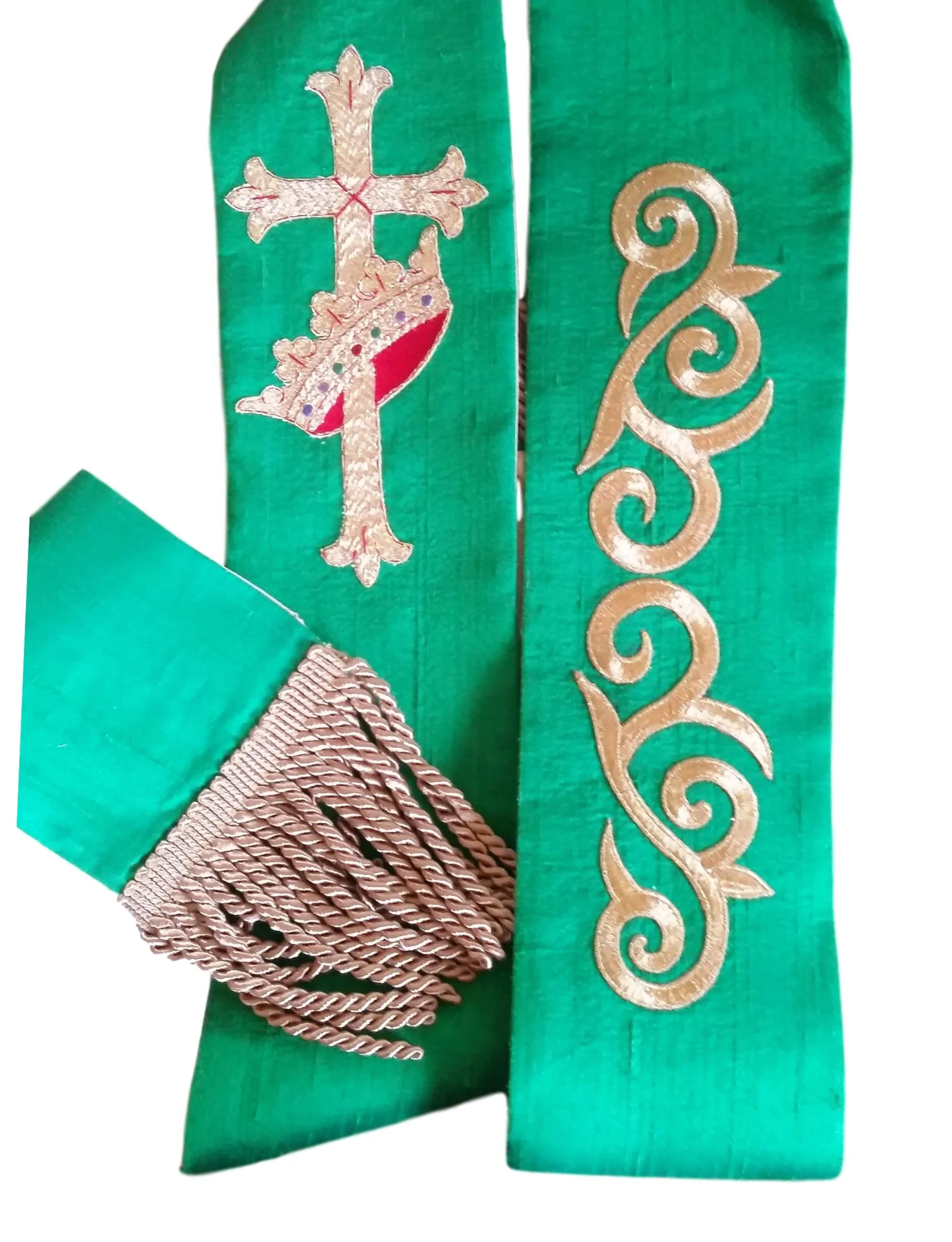 Handmade Liturgical Stoles for Priests and Deacons — Hosanna Vestments ...