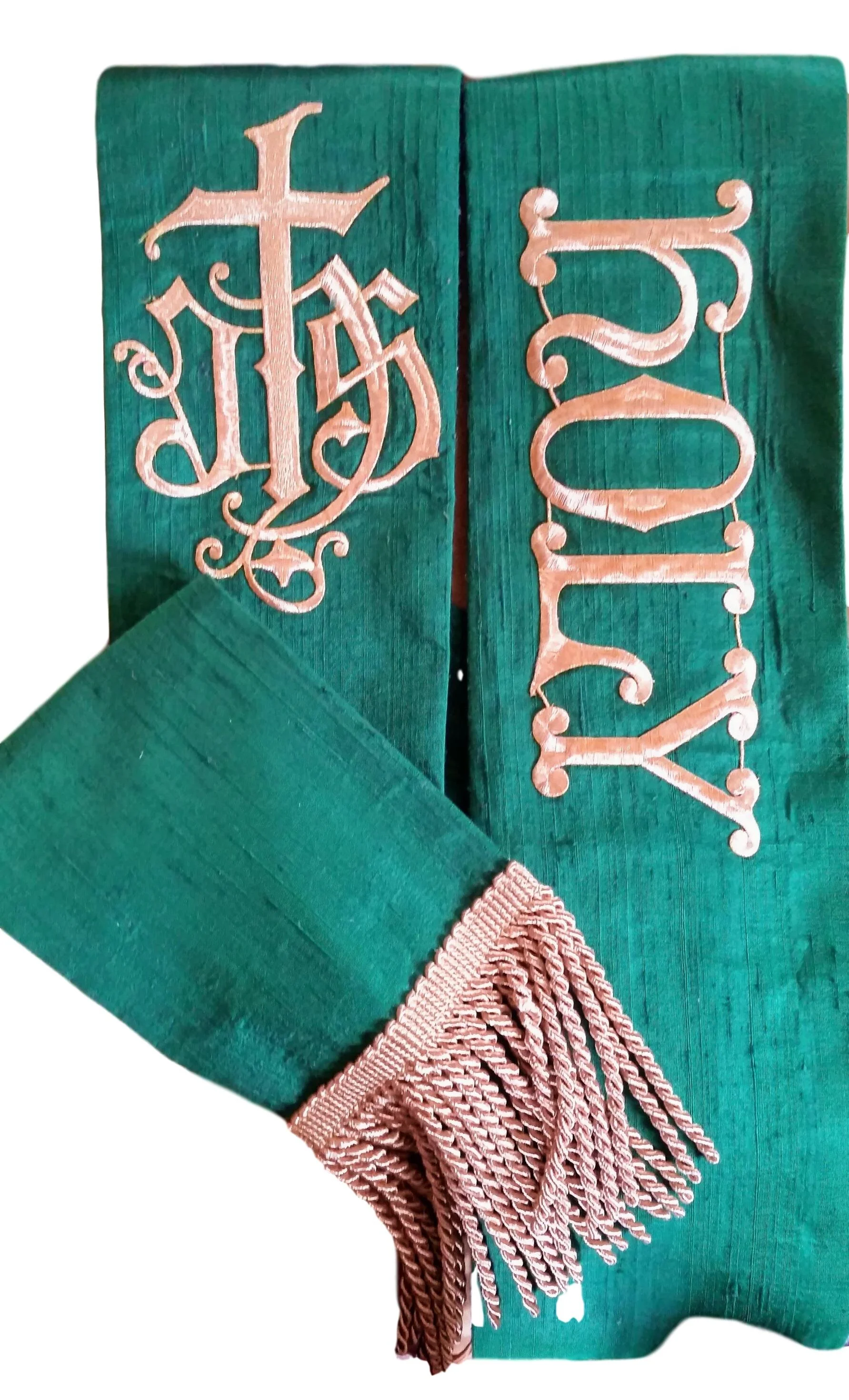 handmade priest stoles vestment stoles — Hosanna Vestments & Altar Linens
