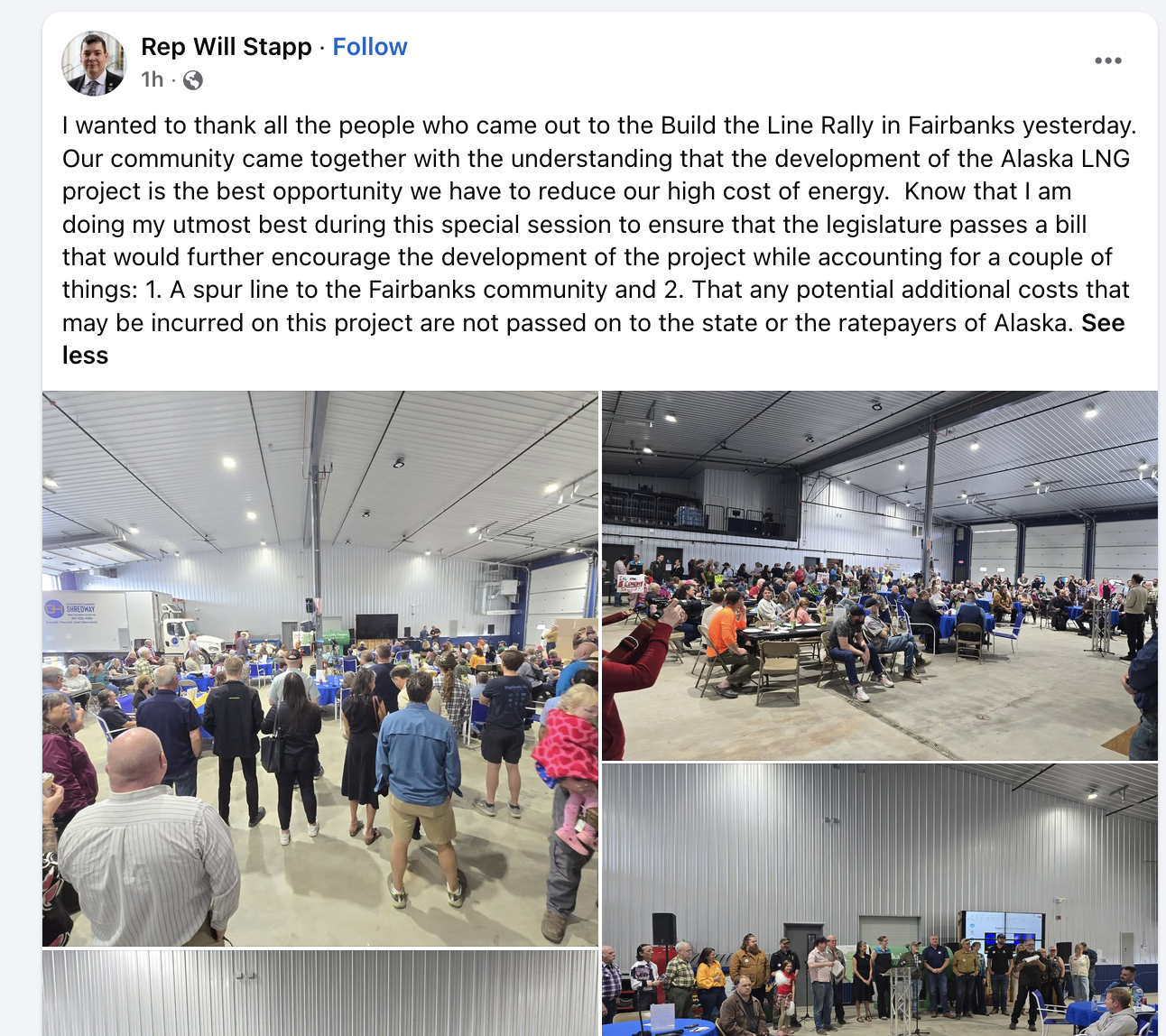 Reporting From Alaska- 'Build the Line!' rally demands answer to wrong ...