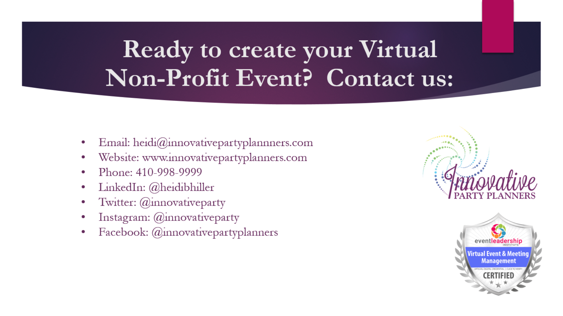 Creating Engaging Virtual Events for Non-Profit Organizations ...