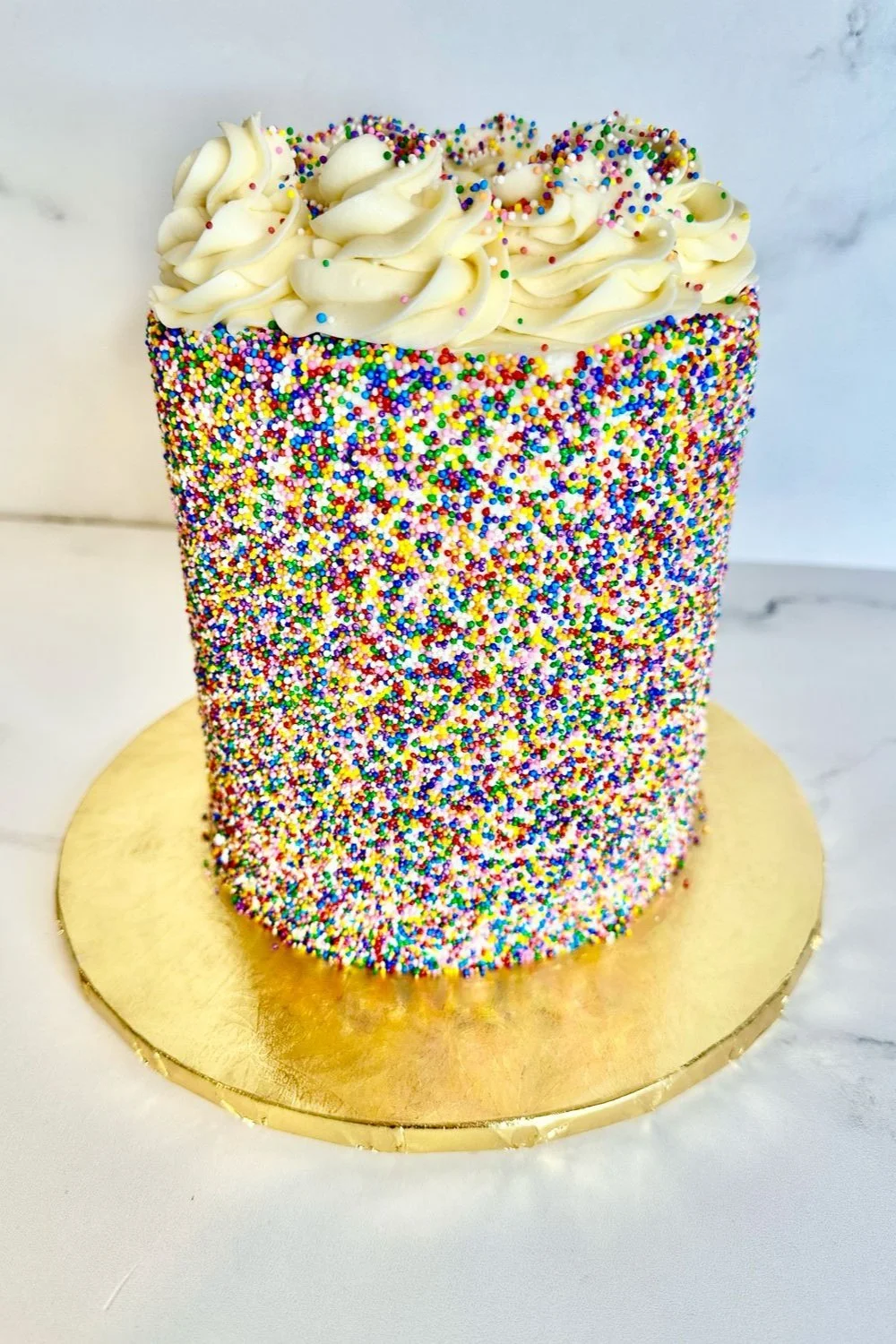 Rainbow Blast Cake