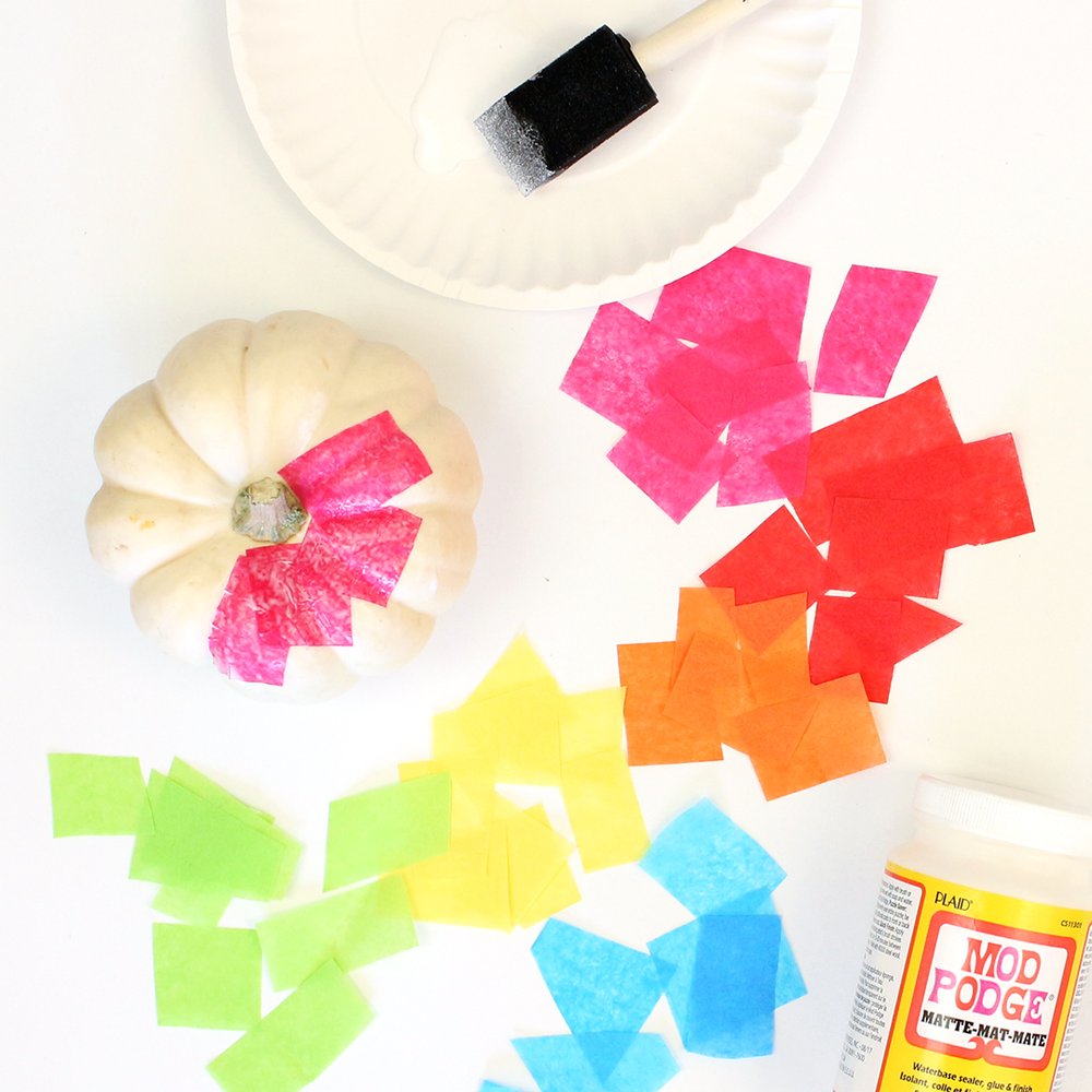 DIY Rainbow Pumpkin — Sunshine Craft Co