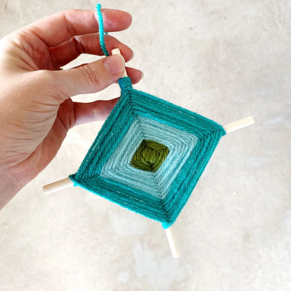 Ojos de Dios Weaving — Sunshine Craft Co