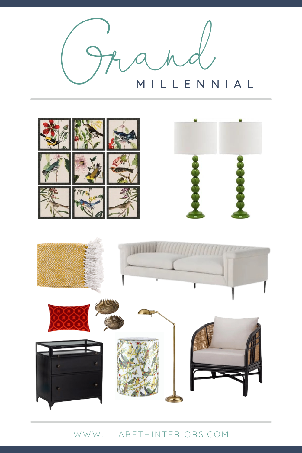 Design Trends: Grand Millennial Style - 3 Tips on how to achieve this ...