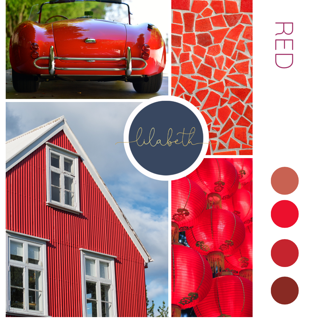 "Unexpected red theory" in Interior Design — Lilabeth interiors