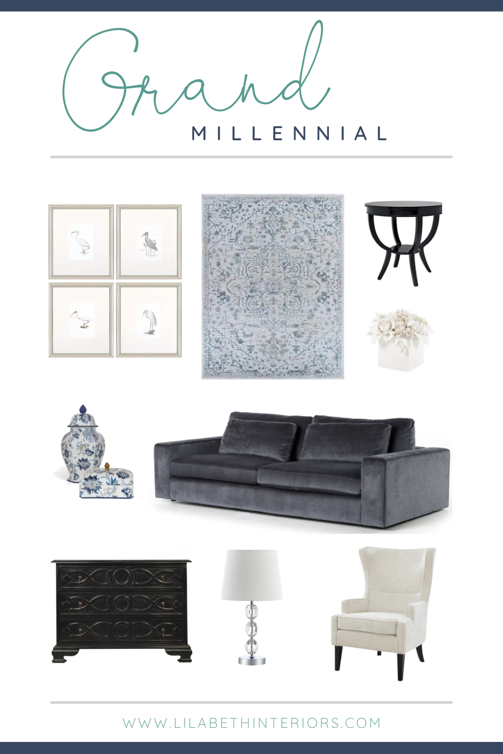 Design Trends: Grand Millennial Style - 3 Tips on how to achieve this ...