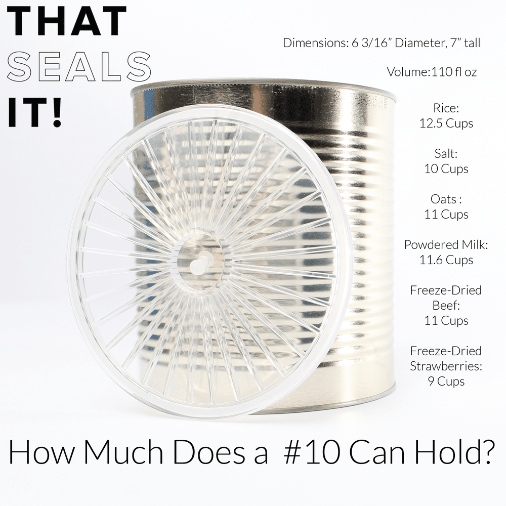 What is a #10 Can? – That Seals It!
