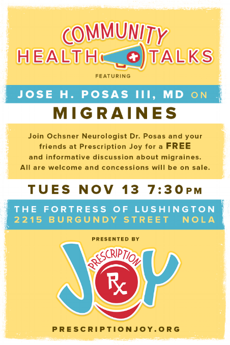 Community Health Talks — Prescription Joy