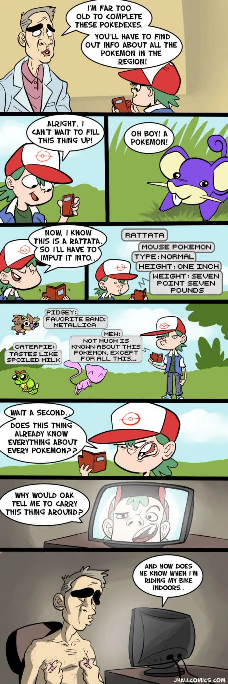 Pokedex — Jhallcomics