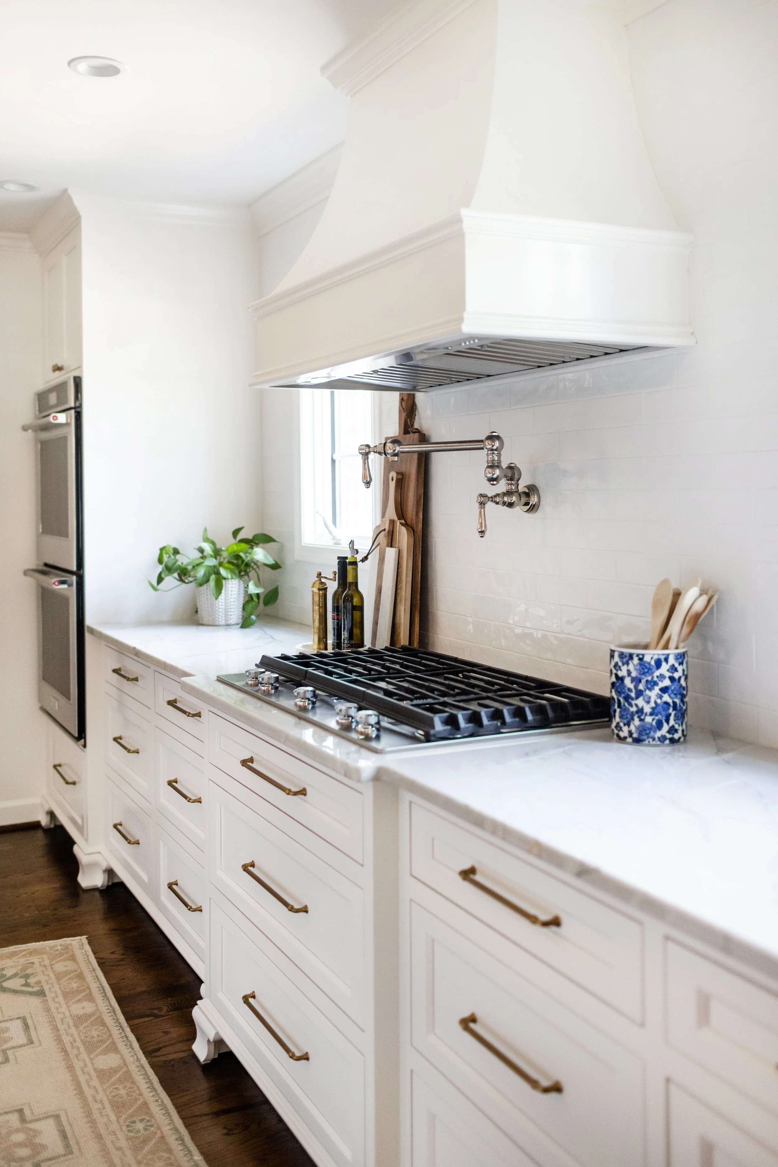 Classic White Kitchen with Handcrafted Details | Renovation | Greer, SC ...