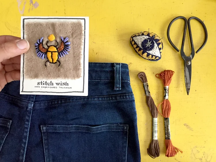 How To: Stitching your Talisman — mixed color