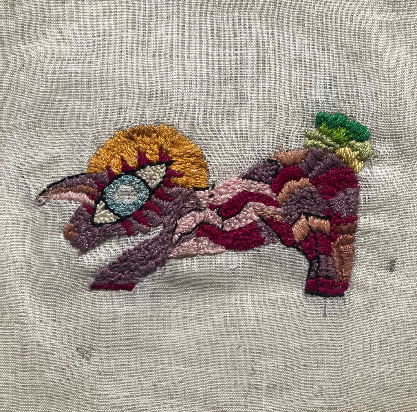 Mythic Stitchalong — mixed color