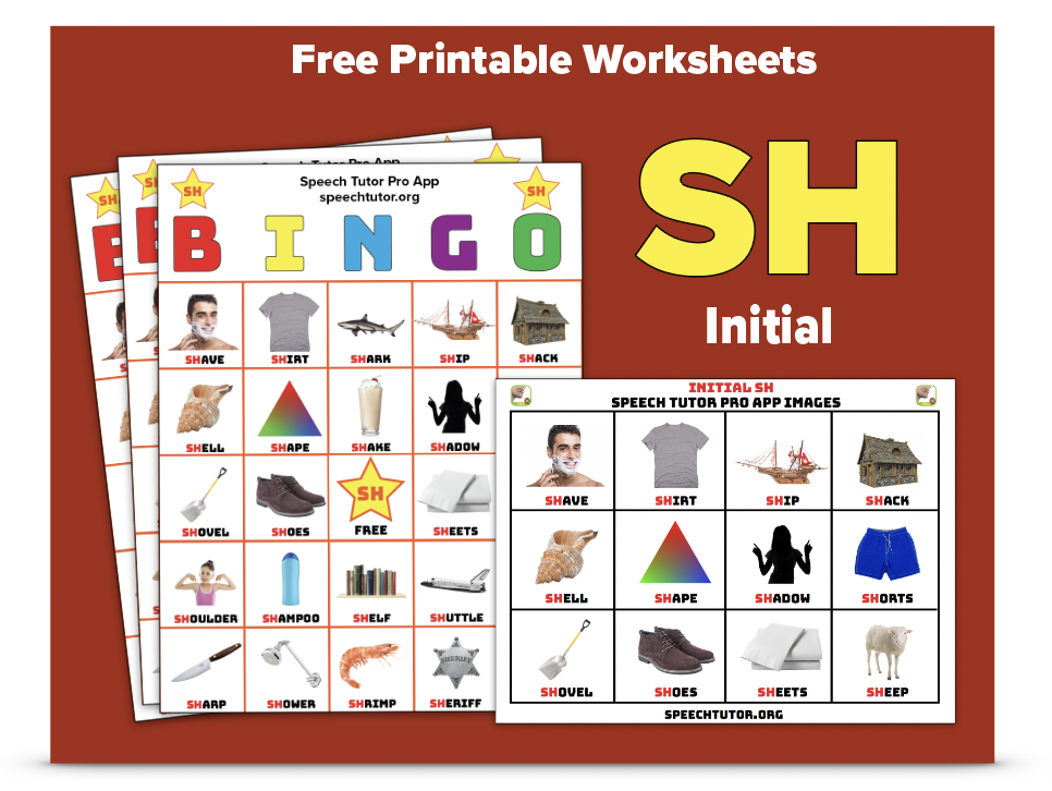 Free Articulation Worksheet Downloads — Speech Tutor