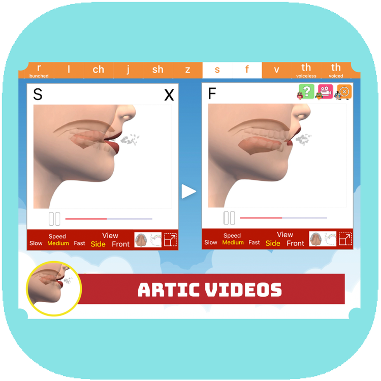 Articulation Placement Videos American English — Speech Tutor