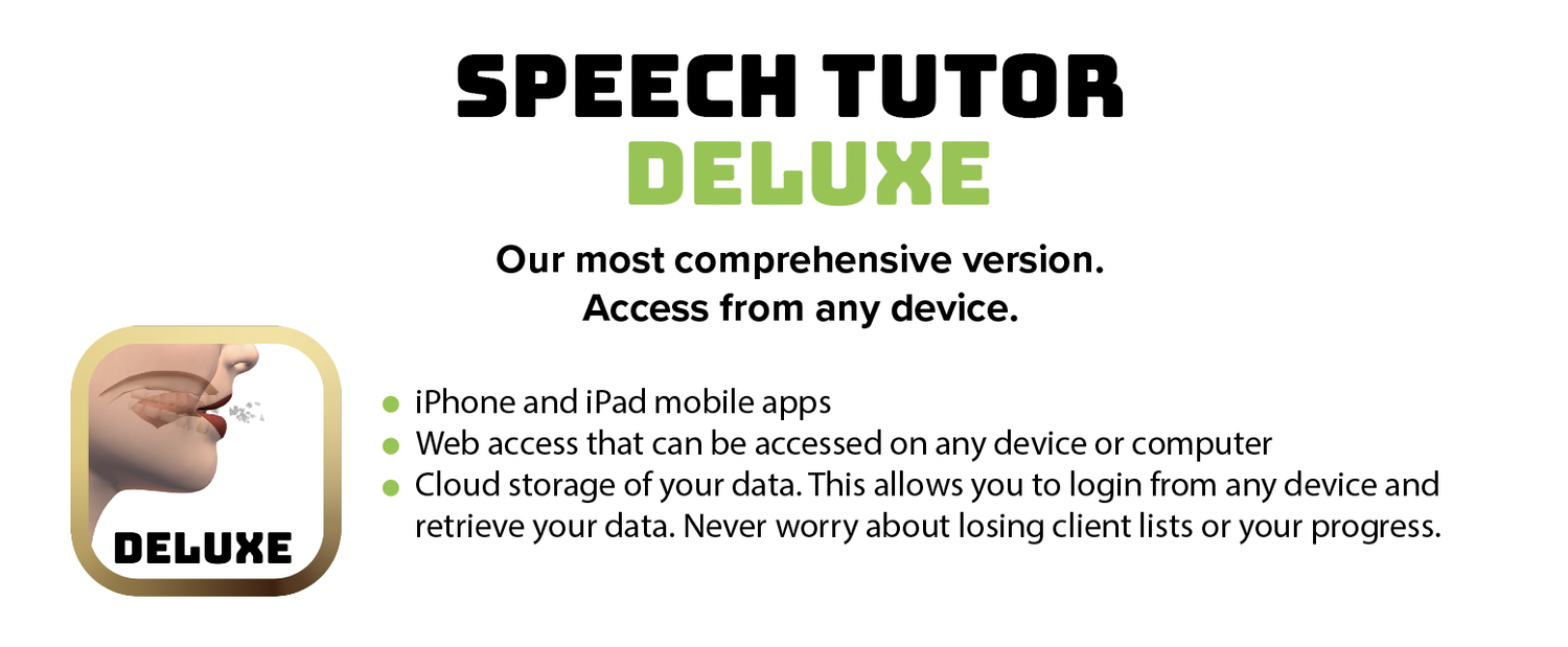 Speech & Language Therapy Apps — Speech Tutor