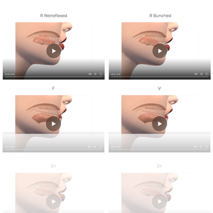 Articulation Placement Videos American English — Speech Tutor