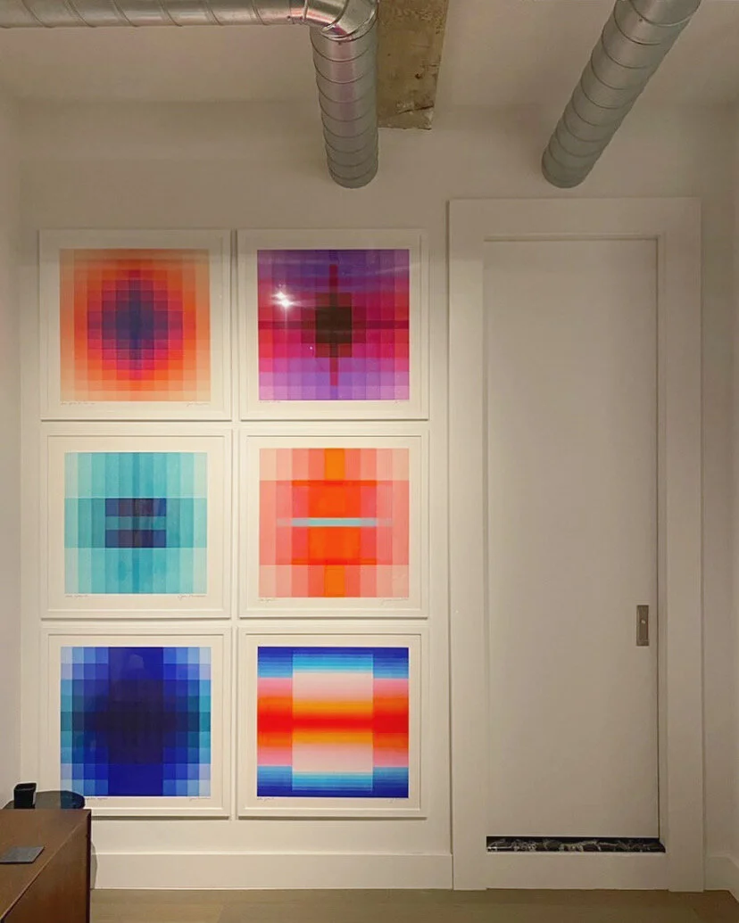 A Spectacular Gallery Wall in New York City Featuring My Color Space ...