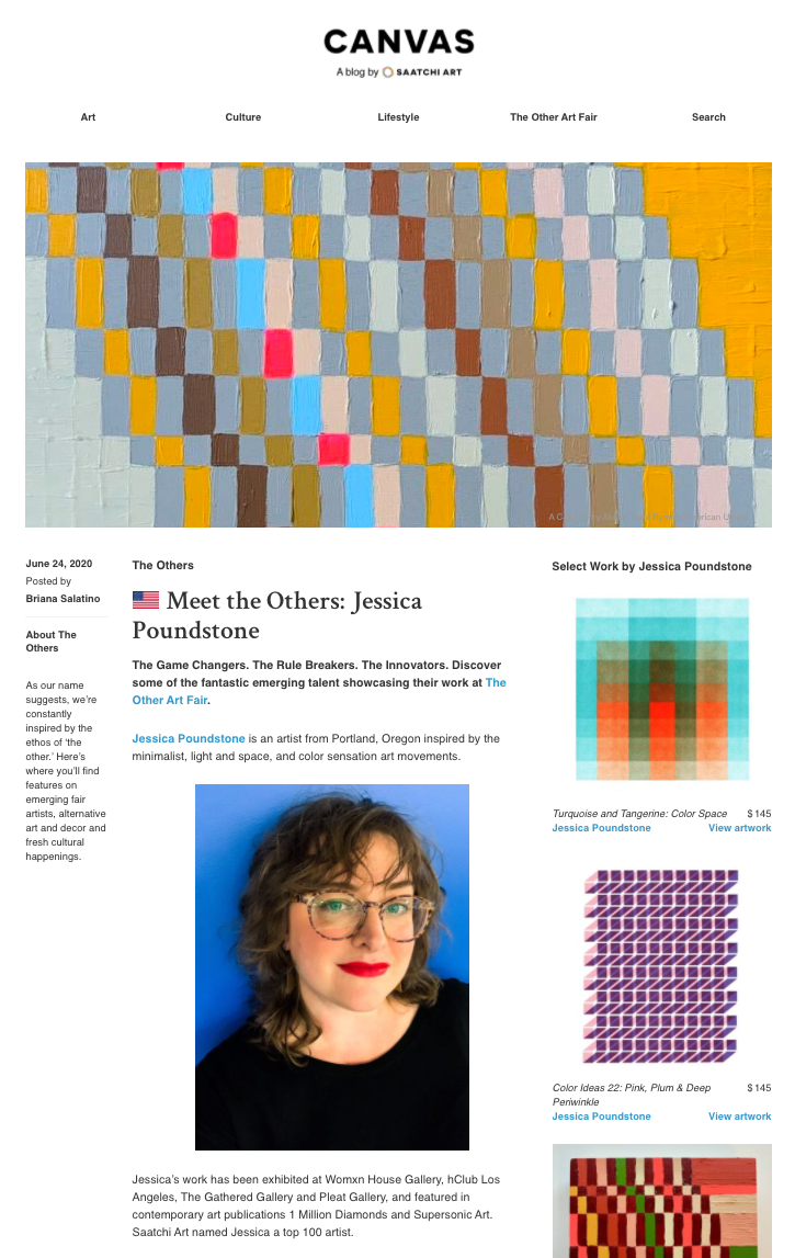 Press, Shows & Collectors — Jessica Poundstone