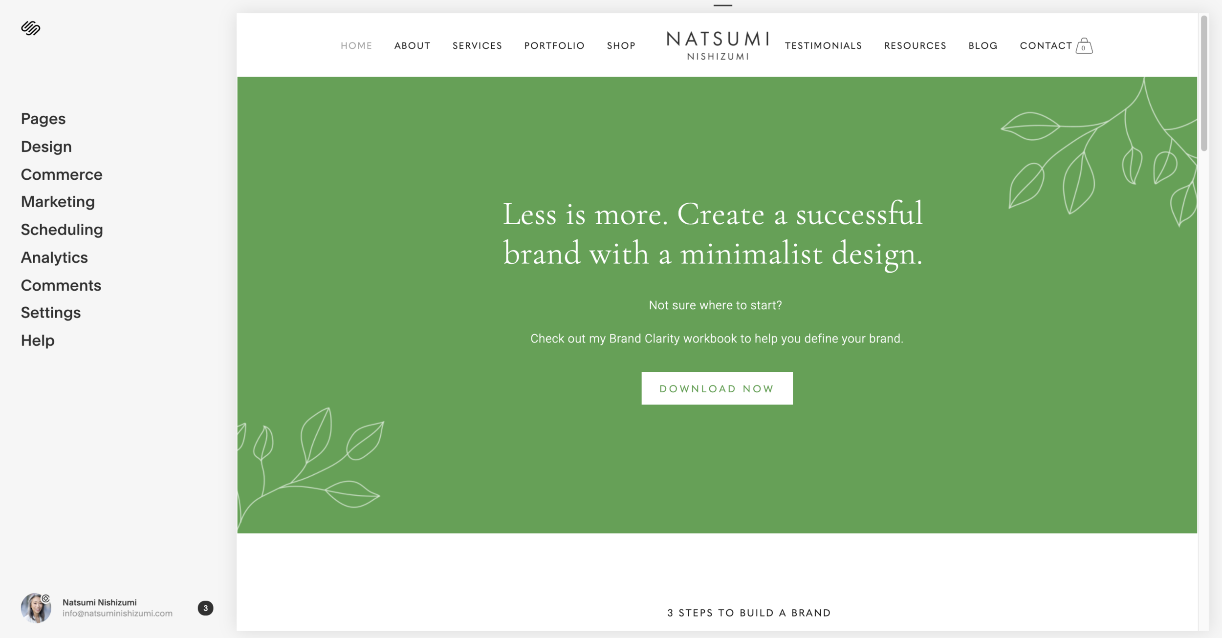 A Step by Step Guide: Getting Started with Squarespace for your Online ...